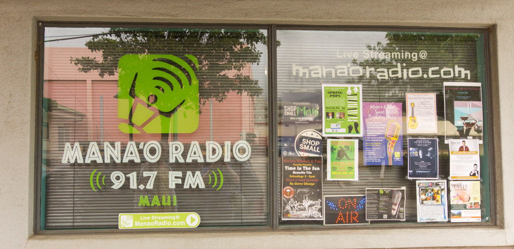 Mahalo to Mana'o Radio, Maui's Community Station - Radio Survivor
